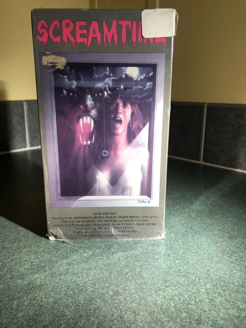 SCREAMTIME VHS 1983 Horror Trilogy RARE Slasher Gore CULT CLASSIC EUR 18,81 - PicClick DE